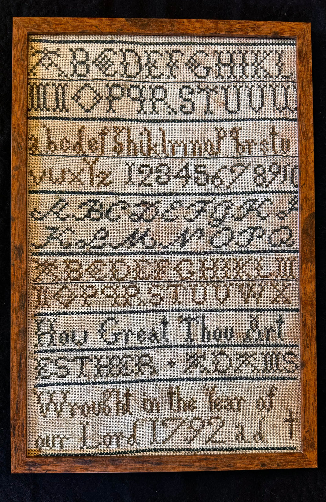 Reproduction Antique Sampler Prints at Bridgett's Primitive Passion ...