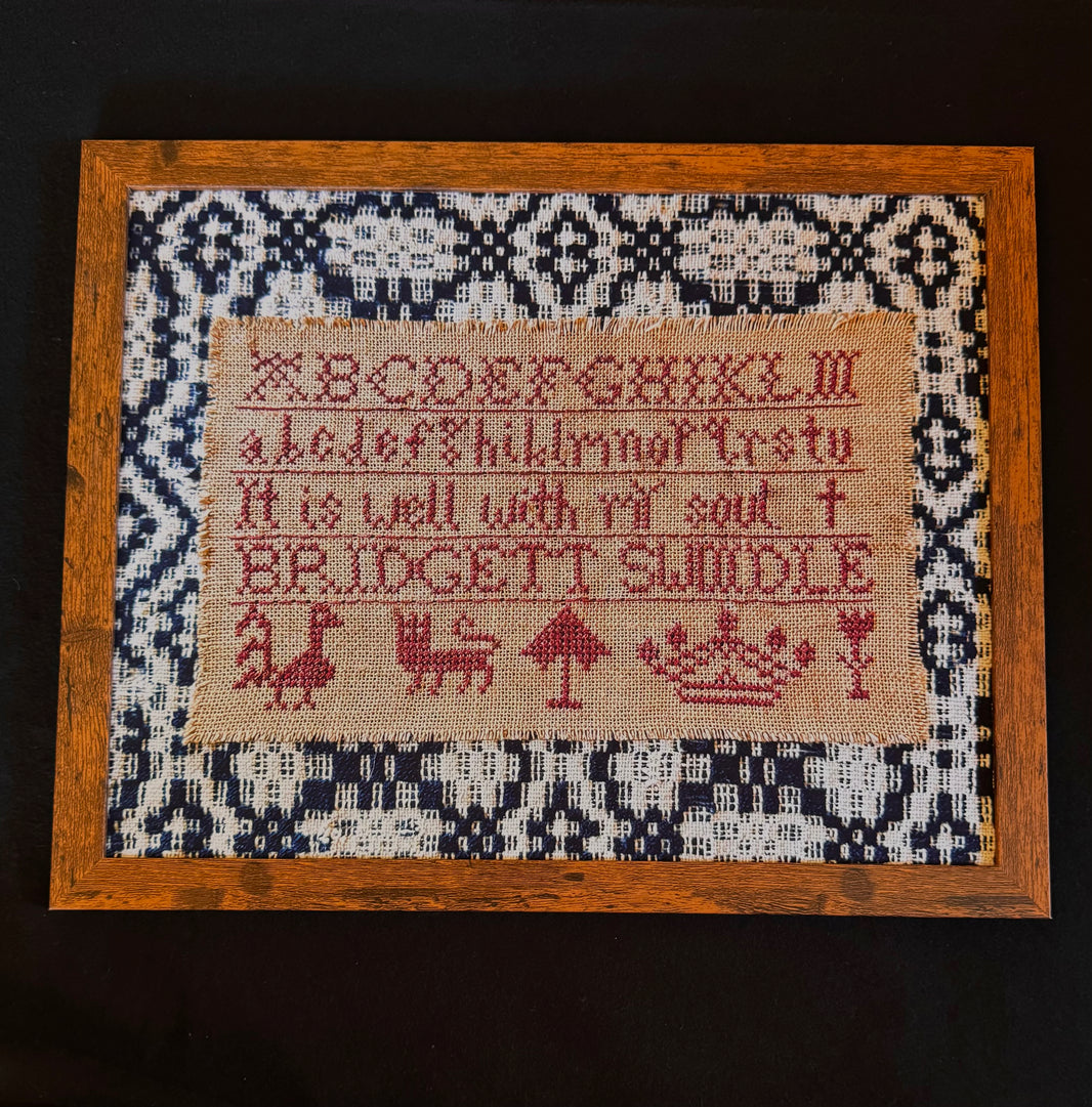 Reproduction Antique Sampler Prints at Bridgett's Primitive Passion ...
