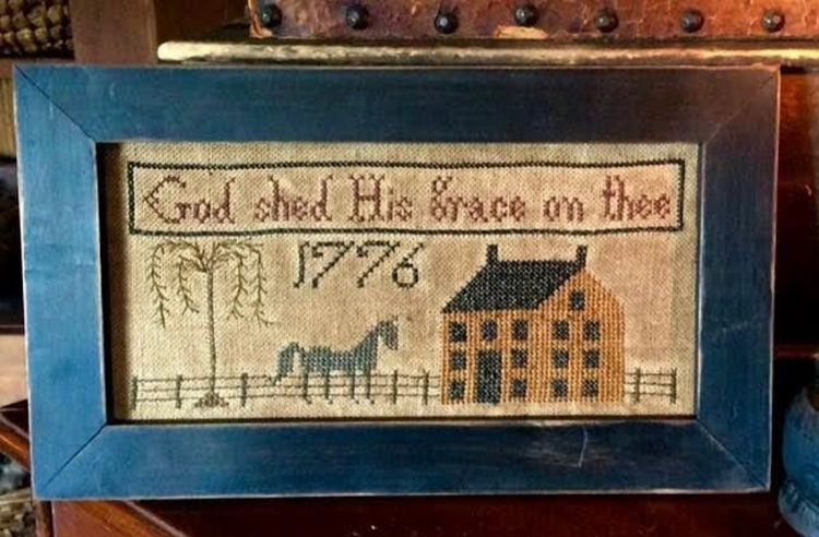 Reproduction Antique Sampler Prints at Bridgett's Primitive Passion ...